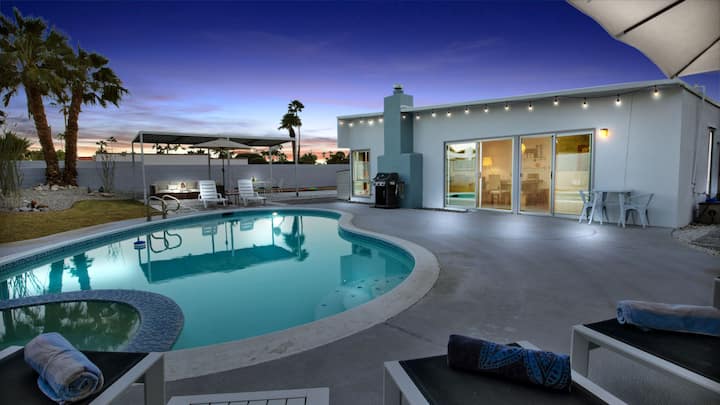 Blue Butterfly - Authentic Mid-century 3br- Pool - Palm Springs, CA