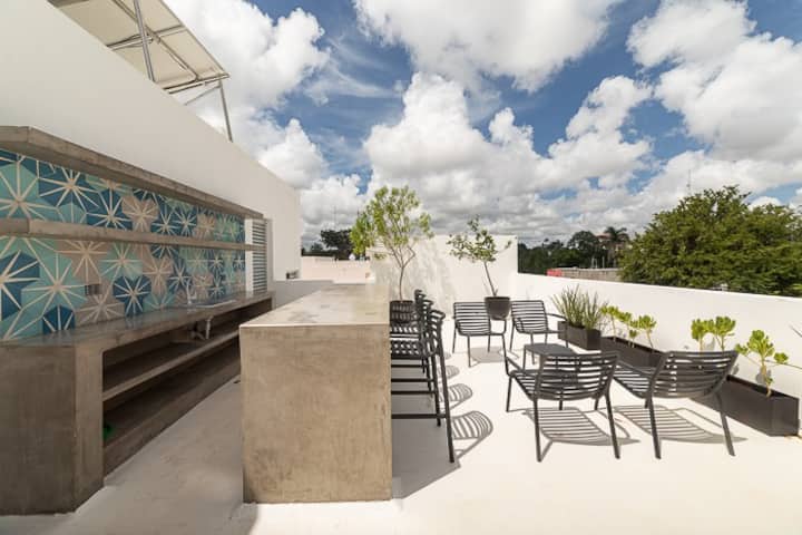 Casa Ya´ax Oasis With Pool & Rooftop Bar. - Mérida