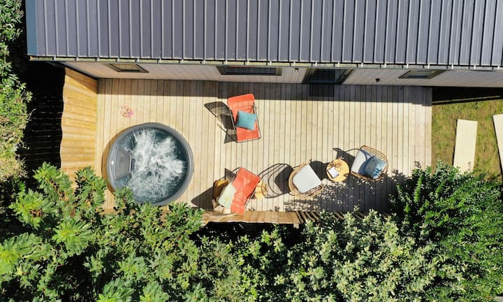 Cottage Jardin Exotique Avec Spa - 3 Chambres - Brignogan-Plage