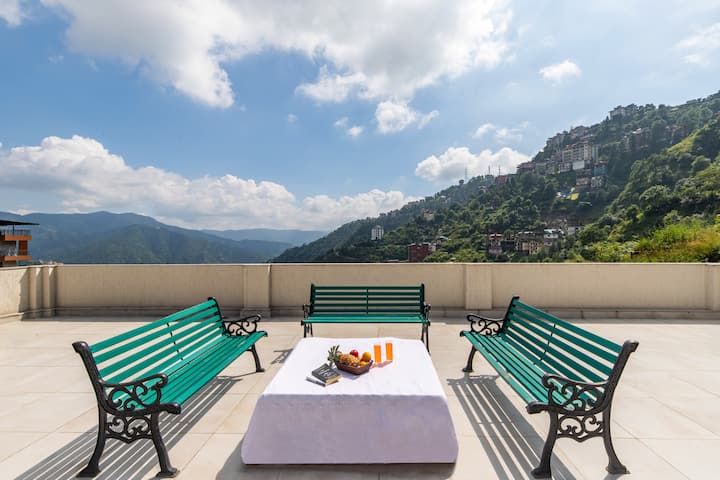 3-bhk | Kitchen | Outdoor Sitting Area - Shimla