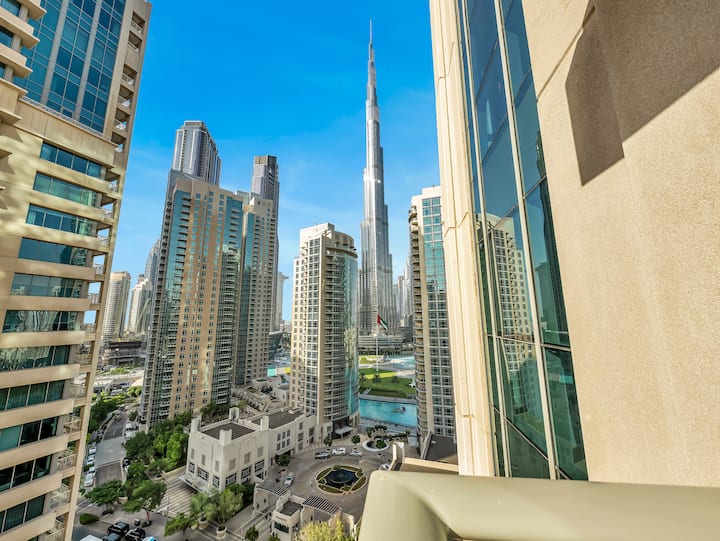 Burj View Dreamstay 1br | Mins To Dubai Mall - Dubai