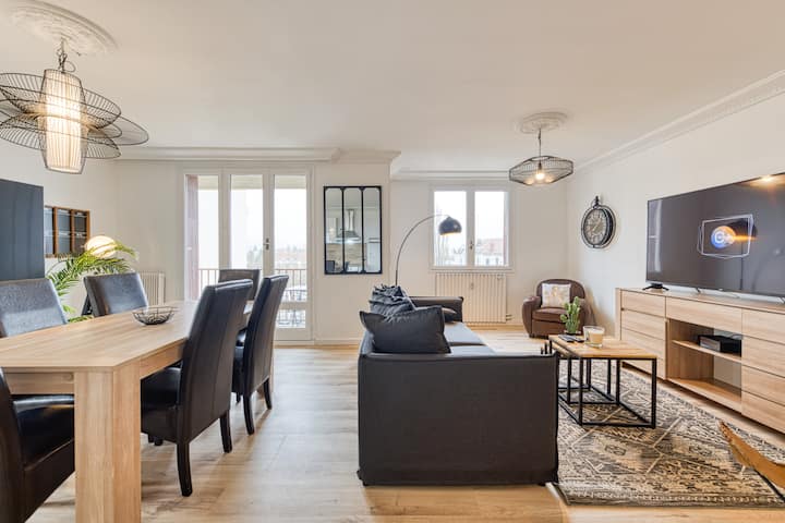 Magnifique Appartement, 4 Chambres, Wifi Fibre - Grenoble