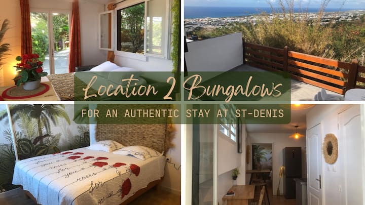 Deux Bungalows à La Réunion - Saint-Denis, Reunión