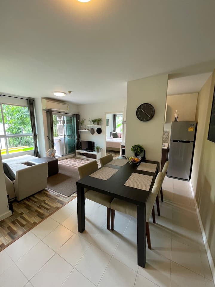 Modern And Safe 2br Condo Near Beach – Pool & Gym - Hua Hin