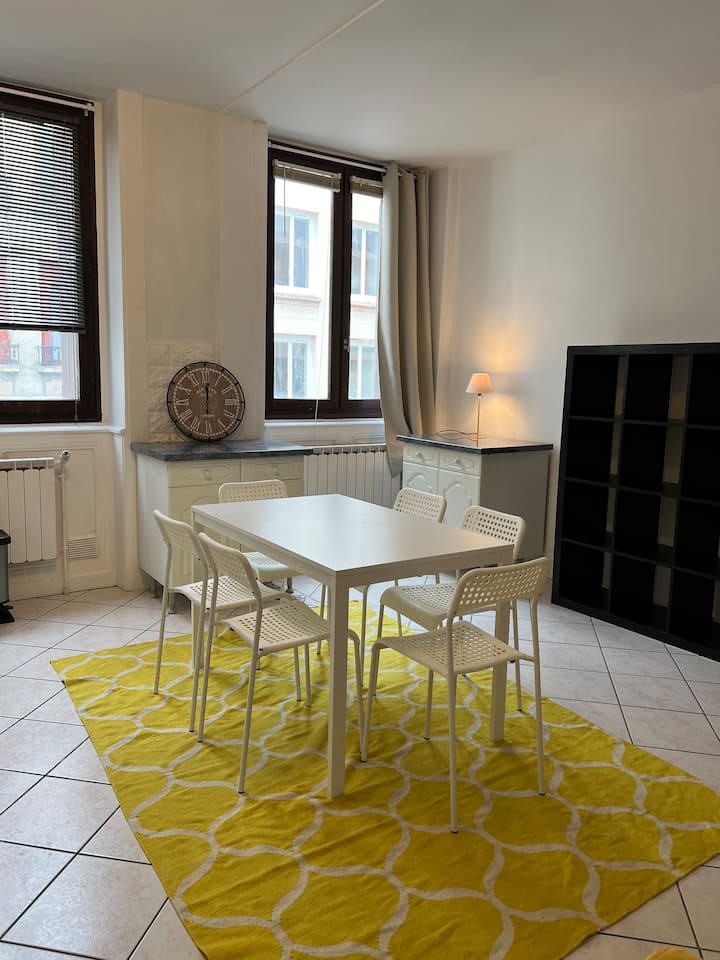 Chambre Lumineuse Centre-ville - Saint-Étienne