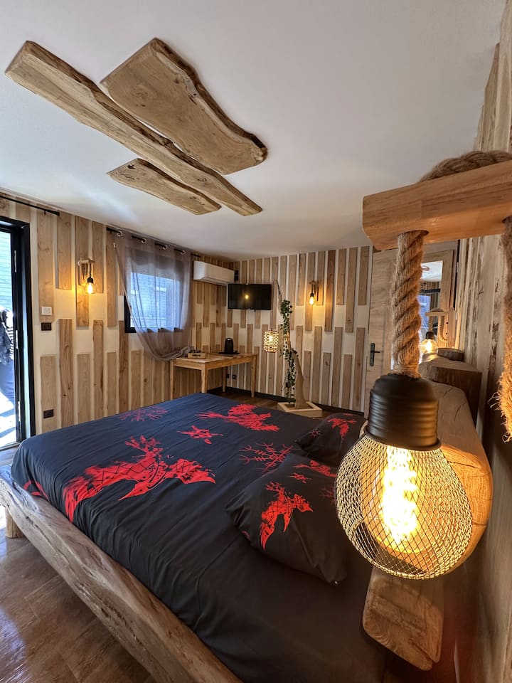 Séjour Viking : Chambre Vidar - Forges-les-Eaux