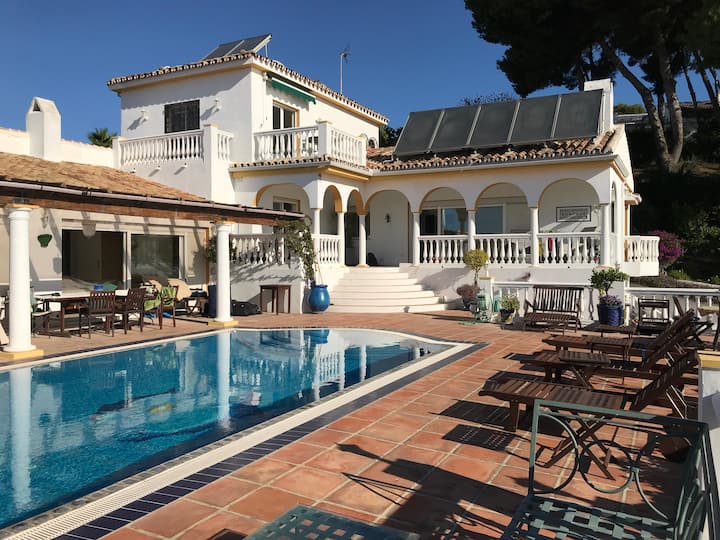 Villa El Laurel / Sea View / Heated Pool - Fuengirola