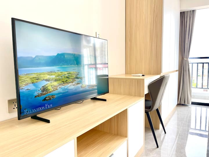 Twin Bed In Condo With Sky Pool & Gym - Phnom Penh