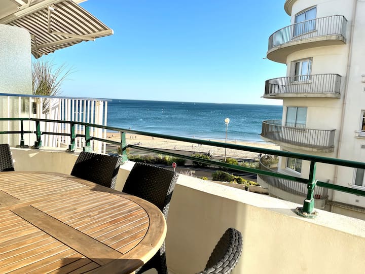 Joli Appartement T3 - Terrasse Vue Mer - Plage de La Baule