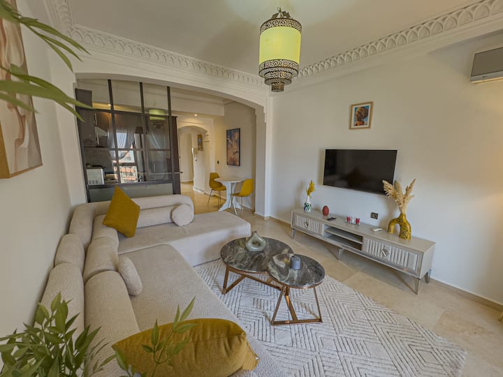Moderne Appartement Nihali Guéliz Centre Marrakech - Marrakech