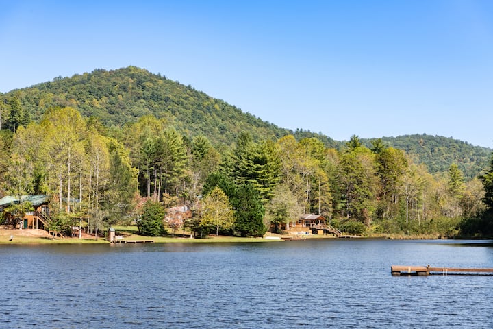 Lakeside Cabin W/ Outdoor Kitchen And Hot Tub! - Suches, GA
