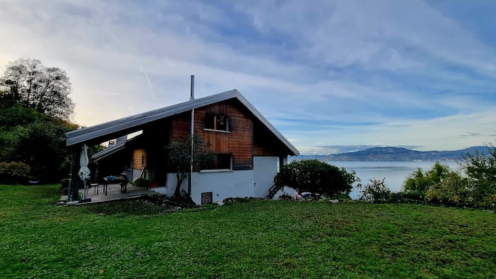 Chambre Avec Belle Vue Du Léman - Montreux
