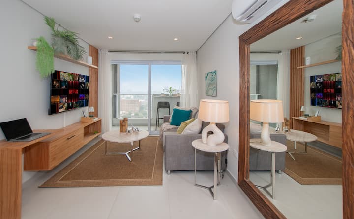 Beautiful 2br Apt, City Views & Great Location - Paraguay