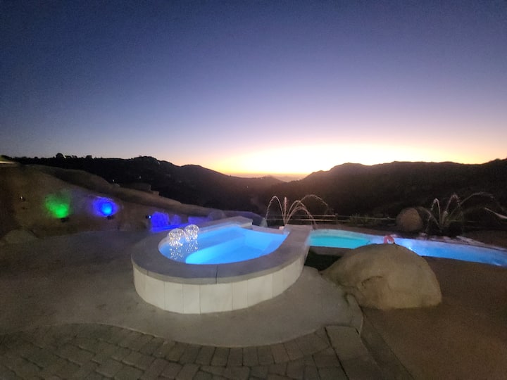 @Stunning European Villa With Amazing View, Slide - Lakeside, CA