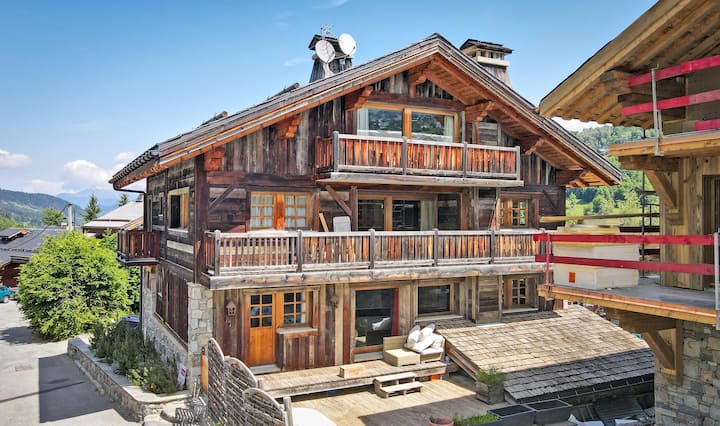 Penthouse In A Quiet Chalet, Access To 3valley Ski - Courchevel 1850