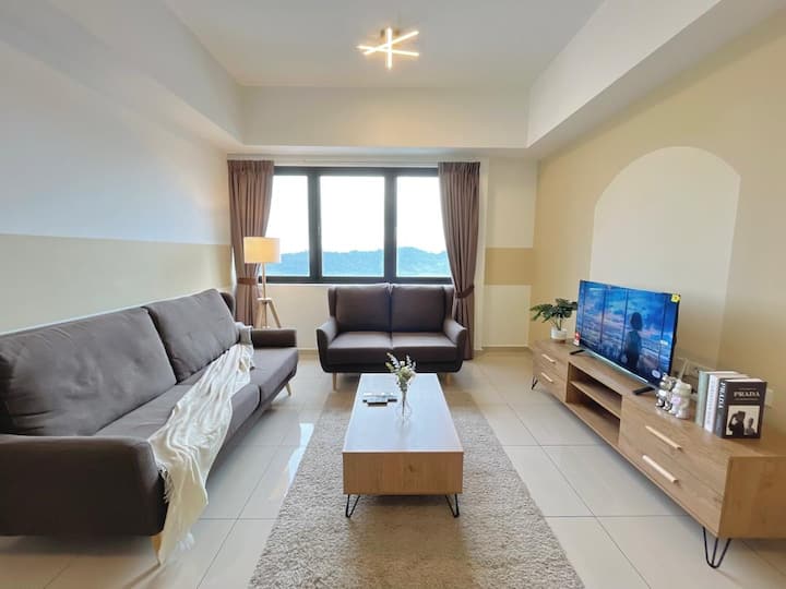 Pj 1-12pax Muji Design 3 Room 1 Min To Sunway Giza - Kota Damansara