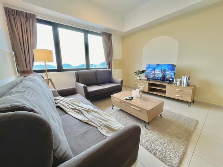 Pj 1-12pax Muji Design 3 Room 1 Min To Sunway Giza - Petaling Jaya