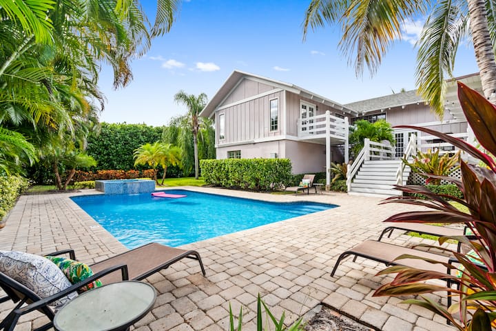 Spacious 4 Br. Pool House For 10, 2 Mi. From Beach - Boynton Beach, FL