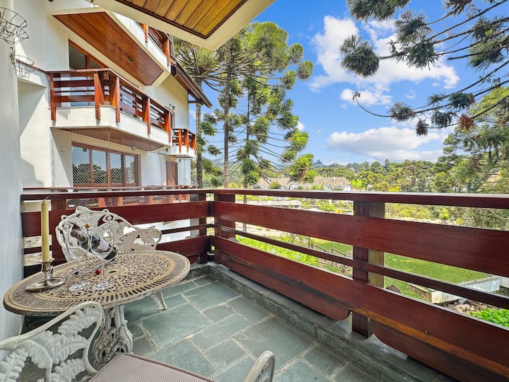 Cozy | Capivari Park | Fireplace | 3 Bedrooms - Campos do Jordão