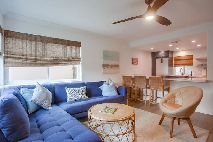 Modern Beach Bungalow With A/c - South Carlsbad State Beach, California