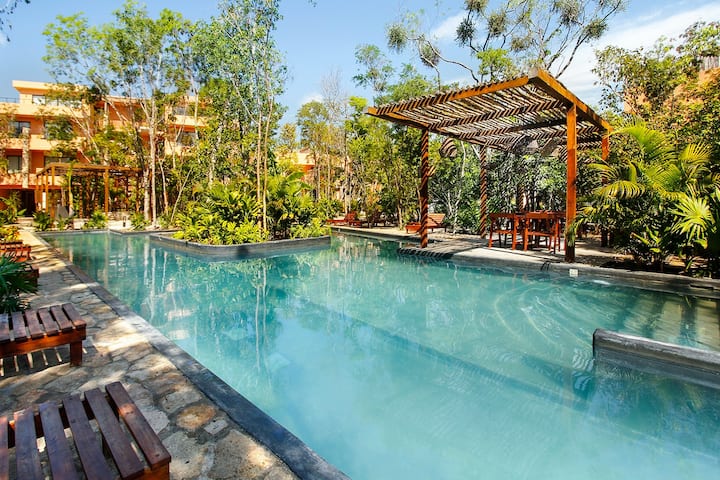 Aldea Savia | 3br House With Terraces, Pools & Gym - Tulum
