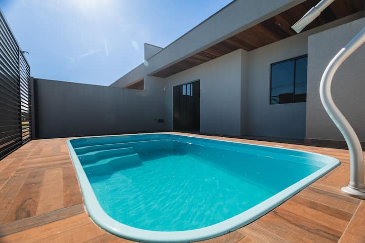 Casa Nova Com Piscina - Guaratuba