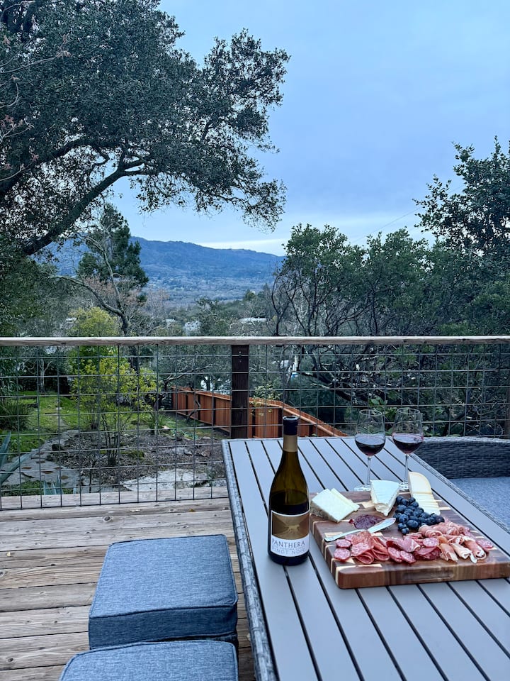 Vino Oasis: Cottage In Wine Country + Views! - Glen Ellen