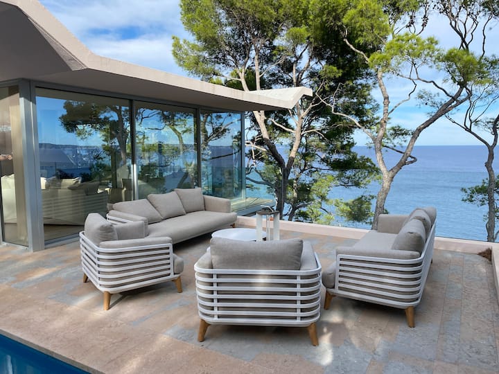 Villa Transparence Cap Benat - Île du Levant