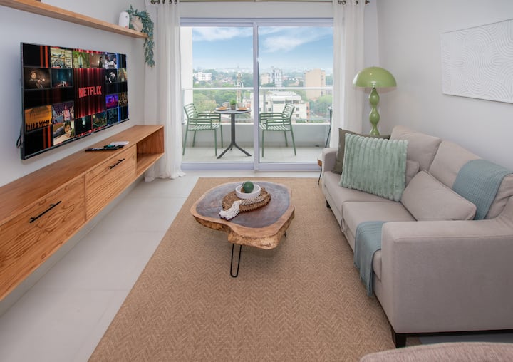 Trendy 1br Apt, City Views & Great Location - 亞松森