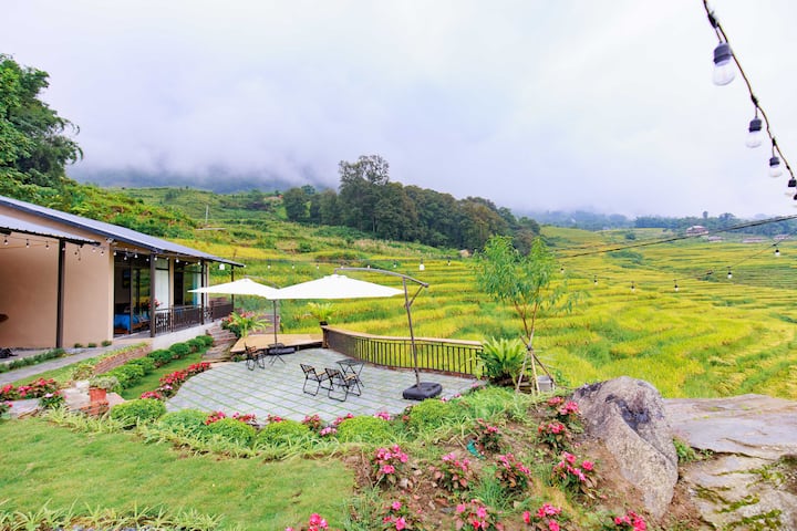 Sử Pán Homestay/3br/staying With Nature - Lào Cai