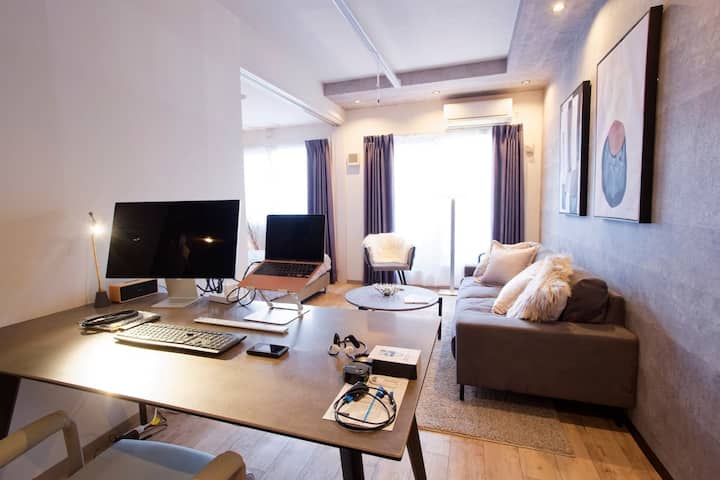 Luxury Room For Digital Nomad ~ Apple Monitor - 홋카이도