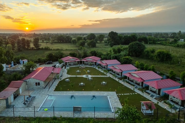 Stayvista At Mocha @ Wildwoods Stone W/ Pool - Sawai Madhopur