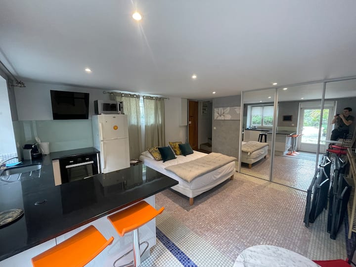 Studio Rez De Jardin Pays Basque - Bidart