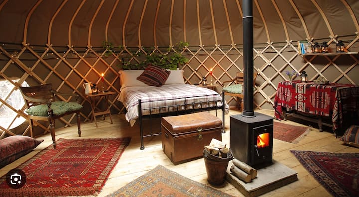 Bahia Yurt Overlooking St Aubin's Bay - Jersey