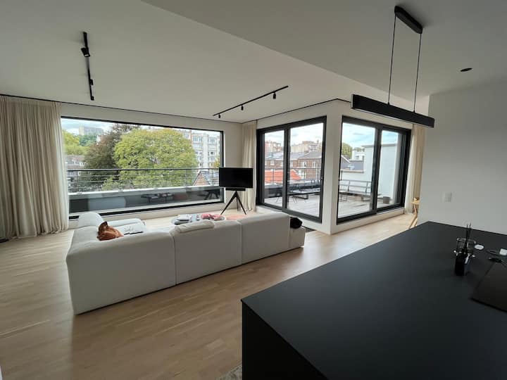 Penthouse Au Cœur De Liège - Seraing