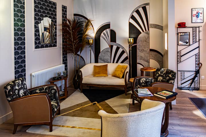 L'appart 1925, Un Séjour Art Déco à Reims - Reims