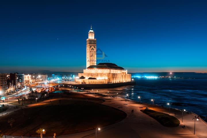 Royal Marina Apartment 3bd/3ba-by Appart’ayla - Casablanca