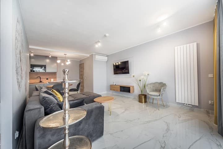 2-poziomowy Family Suite Z Boczny Widok Na Morze - Świnoujście