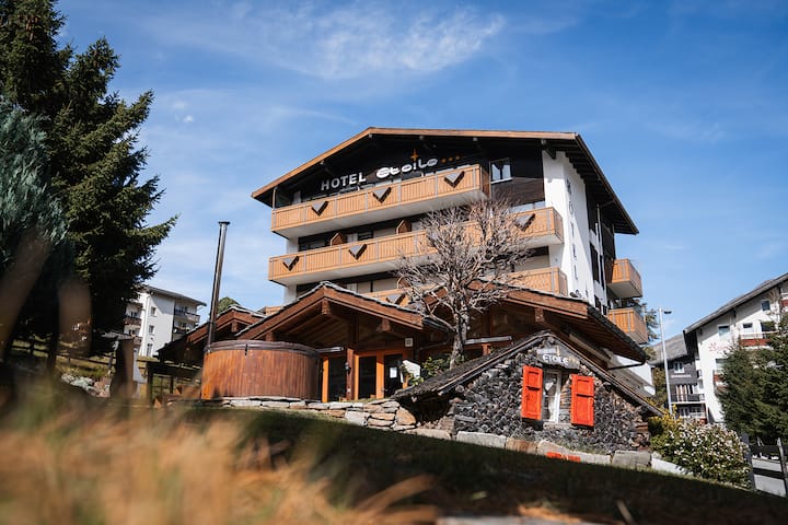 Etoile Classic Double Room Sauna Access - Saas-Fee