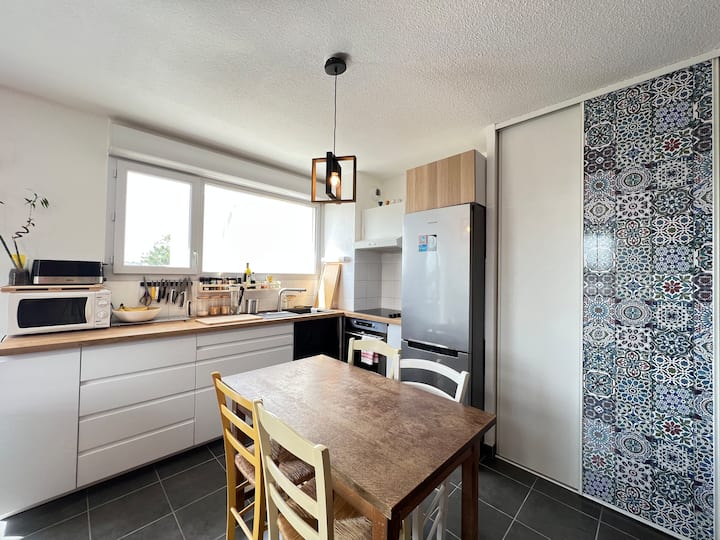 Le Pavot - 4p, Terrasse & Vue Imprenable / Parking - Saint-Orens-de-Gameville