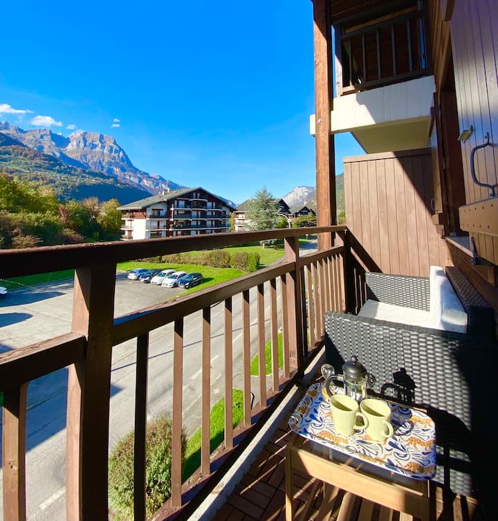Le Coin Cosy Des 4 Têtes * Balcon * Netflix - Sallanches
