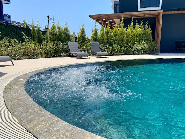 8 People Luxury Duplex 3 Bedroom - Mahmutlar