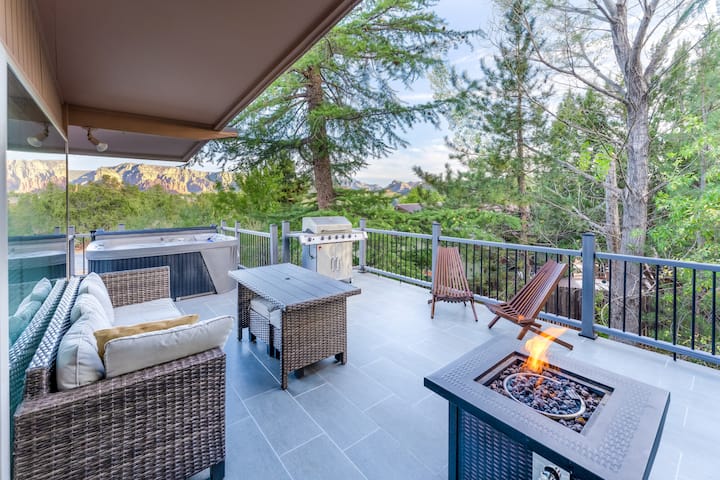 Sedona Oasis:10 Guests|hottub|views|trail|firepit - Sedona, AZ