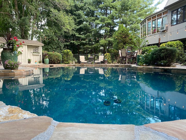 Private Main-level Apartment - Heated Pool - Westchester County, NY