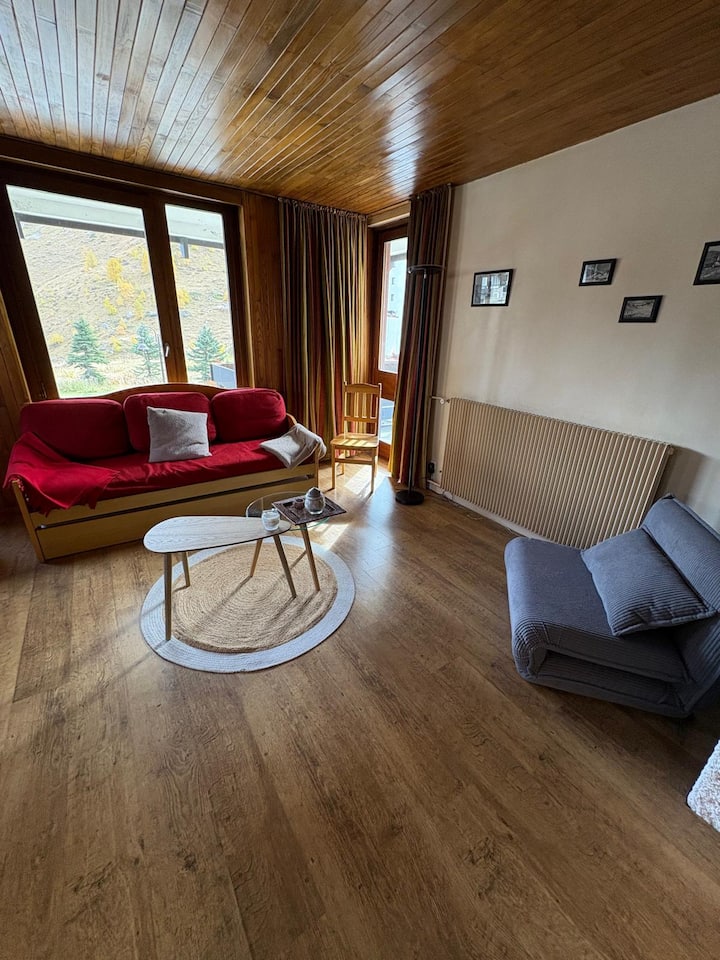 2 Pièces - 40m2 - Lumineux - Lavachet 
4 Pers + 1 - Tignes