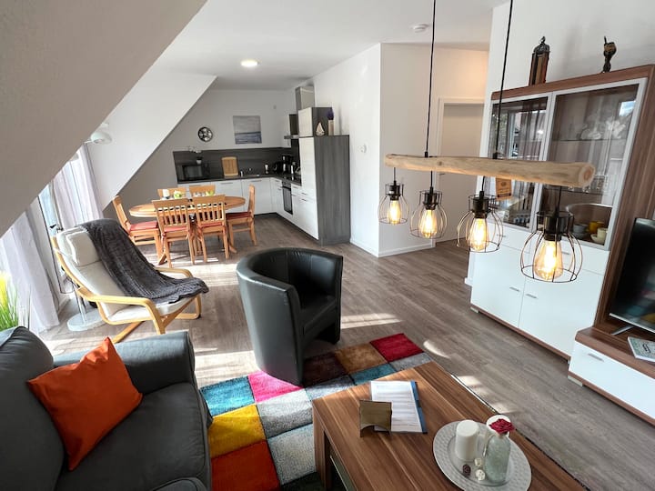 Fewo "Atlantis" Papenburg 2sz Ebk Wifi Balkon - Papenburg