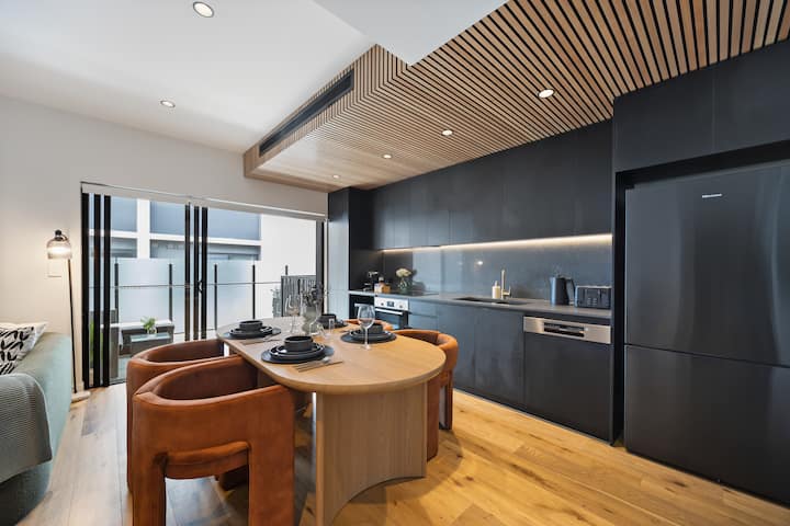 Stylish Apt. W/car Park, Walk To Southbank & Cafes - オーストラリア ミルトン