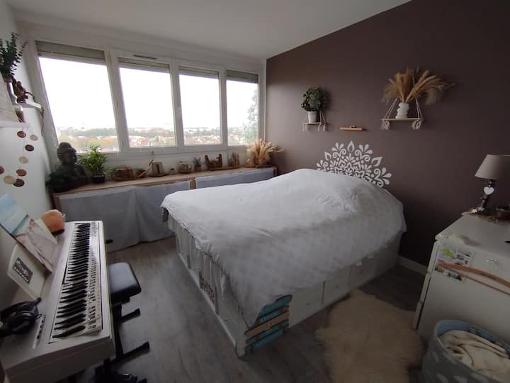 Chambre Lumineuse, Vue Dégagée - Neuilly-Plaisance