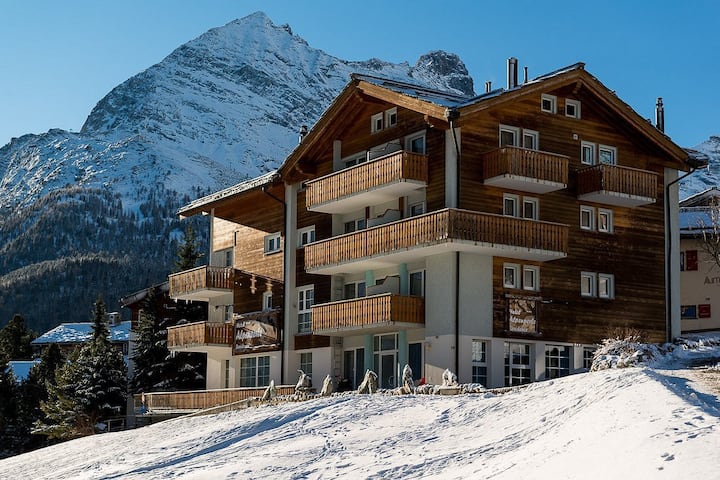 Classic Double Room With Access To Hotel Amenities - Saas-Fee