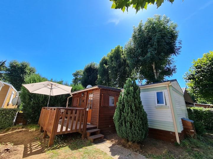Mobile Home Dans Camping 4* - Chambon-sur-Lac